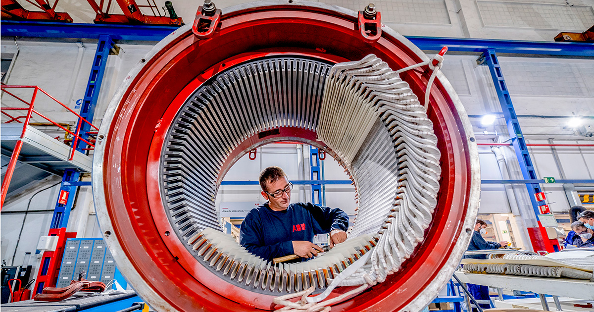 e-Motion Center - Servicios para motores y generadores | ABB