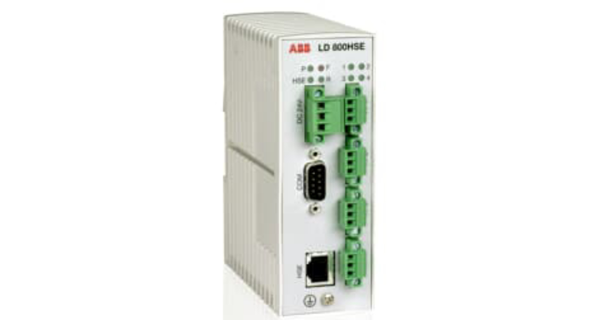 FOUNDATION Fieldbus Linking Device LD 800HSE - Device management and fieldbus for ABB Freelance ...