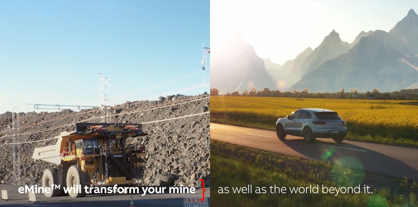 ABB eMine™ Trolley system. The heights of ABB's engineering capabilities - ABB eMine™