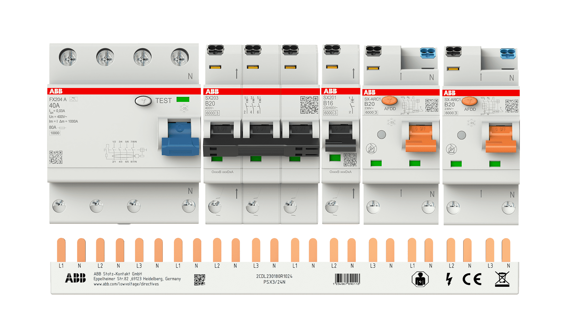 FlexLine® busbars & accessories - Miniature Circuit Breakers (MCBs) (Modular DIN-Rail products ...