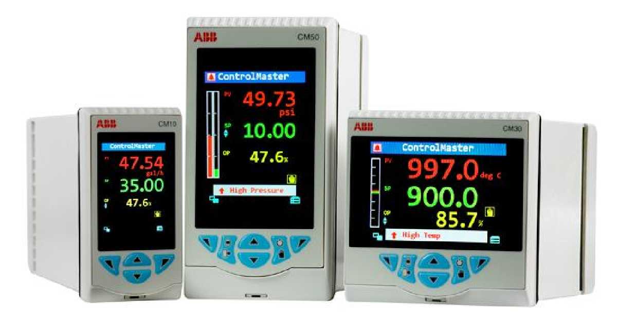 ControlMaster panel-mount controllers - Range of controllers comprising ...