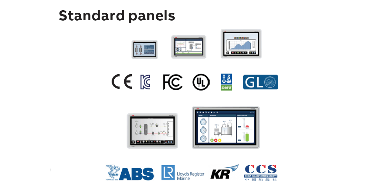 Panel 800 Standard operator panels - Panel 800 operator HMI for ...