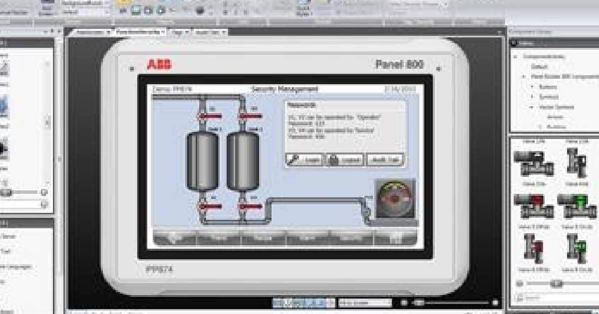 Panel 800 Version 6 Panel Builder - Panel 800 operator HMI for improved ...