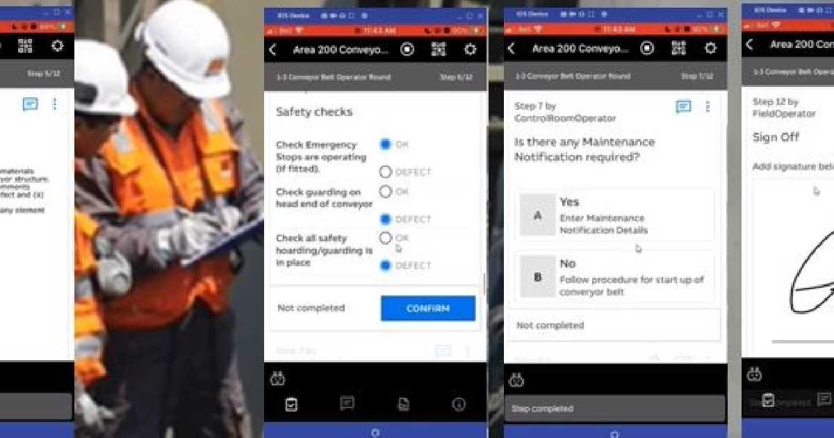 ABB Electronic Work Instructions software for industrial plants - ABB ...