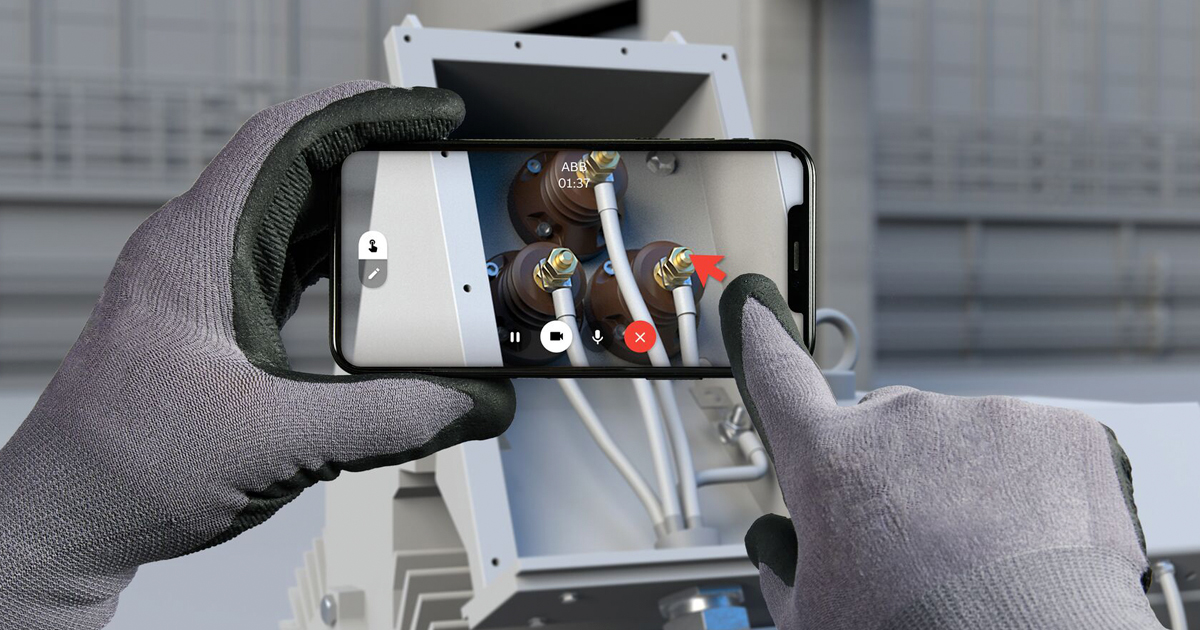 Remote Visual Guidance | ABB Motion Services - Teknisk support | ABB ...