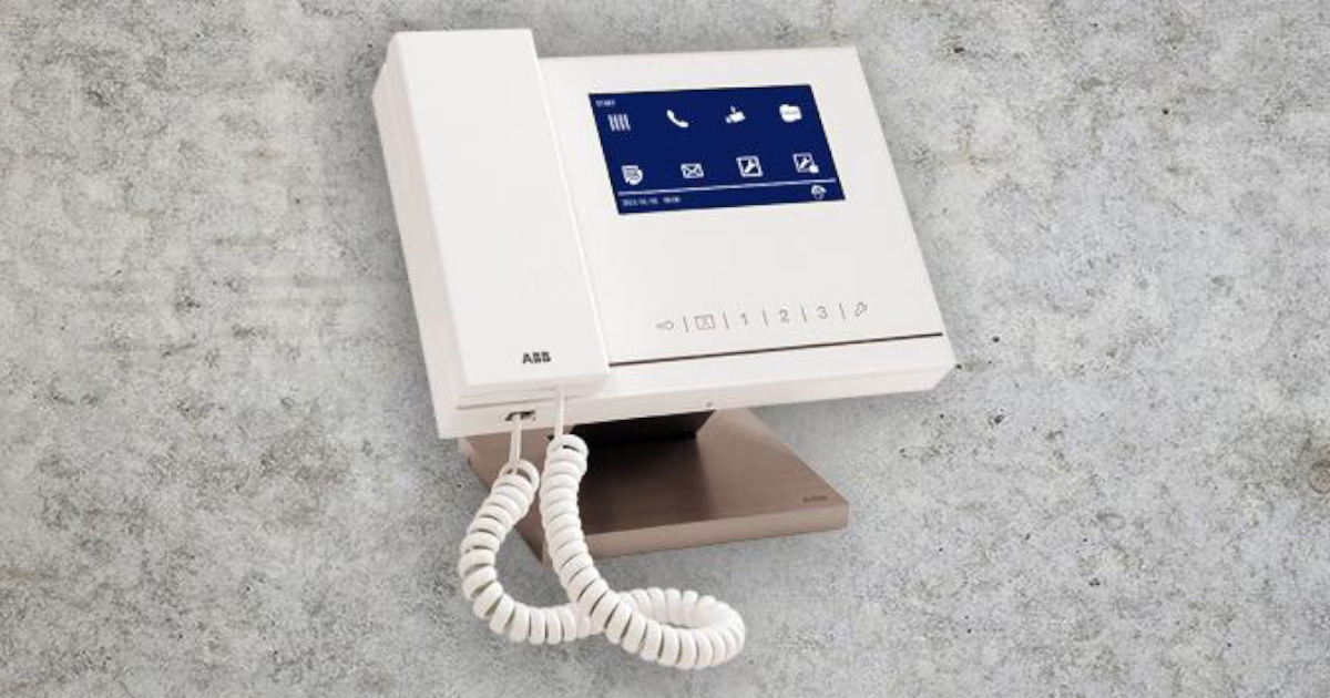 Portier ABB-Welcome M - Sécurité et Flexibilité pour votre Maison ...