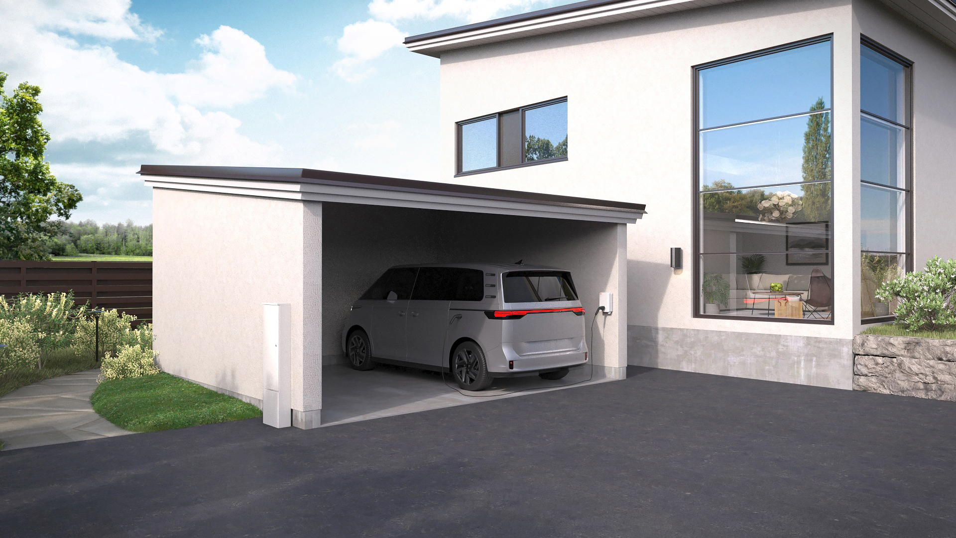 Näpsä-EVC -ulkomittauskeskus sähköauton lataukseen - Asennustuotteet ...