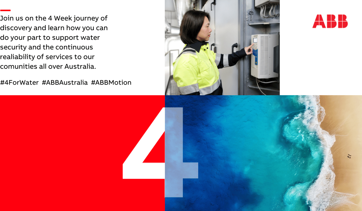 Sustainable water wastewater solutions 4 For Water ABB Australia