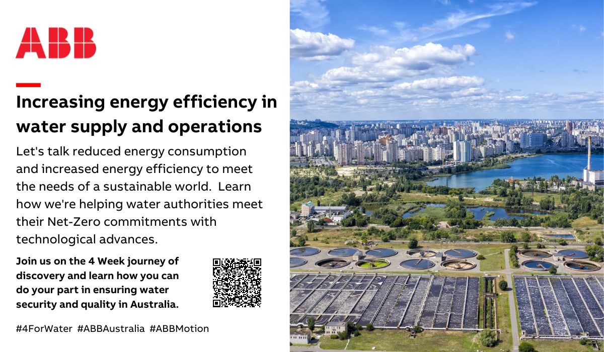 4ForWater ABB Australia_Increasing energy efficiency in water supply